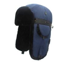 China Vintage Aviator Hat Faux Fur Earflaps Trooper Trapper Pilot Cap for Men Women Winter 22x33cm for sale