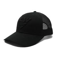 China Custom 3D Embroidery Mesh Trucker Caps Hats for Men Unisex Cotton Polyester 56-60cm for sale