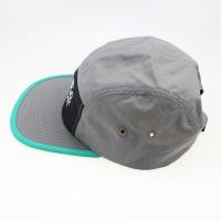 China Custom 5-Panel Nylon Running Hat 58cm Unisex Waterproof Outdoor Sports Travel Cap for sale
