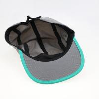 China Custom 5-Panel Nylon Running Hat 58cm Unisex Waterproof Outdoor Sports Travel Cap for sale