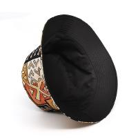 China Custom All Over Printing Ethnic Style Bucket Hat 100% RPET Sun Protection for sale