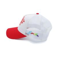 China 100% Cotton Trucker Cap Hat For Adults Fishing Scene for sale