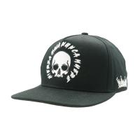 China Custom Logo Embroidered 6 Panel Snapback Hat Cotton Baseball Cap 58cm Adjustable Strap for sale