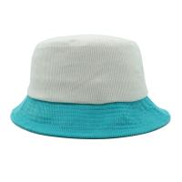 China Custom Winter Corduroy Bucket Hat for Women Soft Warm Fishing Outdoor Vacation 100% Cotton for sale