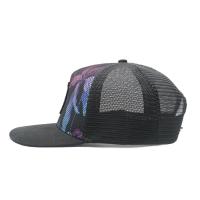 China Plain Trucker Hat Woven Label Hat Cap For Spring Autumn Winter Season for sale