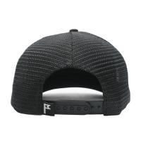 China Plain Trucker Hat Woven Label Hat Cap For Spring Autumn Winter Season for sale
