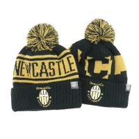 China Custom Jacquard Acrylic Knitted Beanie with Pom Pom Fleece Lining 58cm for Fishing for sale