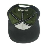 China Custom Rubber Patch Logo Snapback Cap Hip Hop Flat Bill Adjustable Size 58cm Cotton for sale