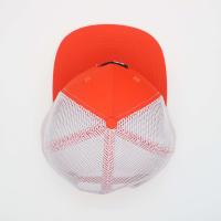 China 6 Panel Truck Hat Embroidery Logo Trucker Mesh Hat Cap 100% Polyester for sale