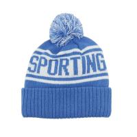China Wholesale Jacquard Acrylic Knitted Beanie with Fleece Lining Custom Logo Winter Hat 58cm for sale
