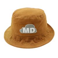 China Custom Corduroy Bucket Hat with Satin Lining 58cm Camouflage Men for sale