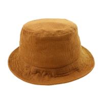 China Custom Corduroy Bucket Hat with Satin Lining 58cm Camouflage Men for sale
