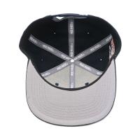 China Travel Applicable Flat Bill 3D Embroidery 6-Panel Basketball Cap Hat for sale