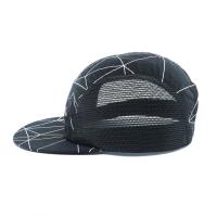 China Custom 5 Panel Flat Brim Snapback Hat All Over Sublimation Printing Dry-Fit 58cm for sale