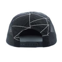 China Custom 5 Panel Flat Brim Snapback Hat All Over Sublimation Printing Dry-Fit 58cm for sale