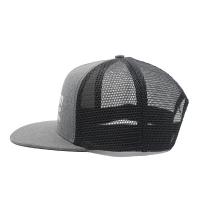 China 4 Season Printed Trucker Hat Baseball Hat Custom Embroidered 6 Panel Flat Brim Mesh for sale