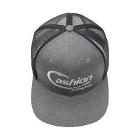China 4 Season Printed Trucker Hat Baseball Hat Custom Embroidered 6 Panel Flat Brim Mesh for sale