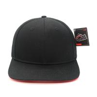 China Camouflage Boring Hole Flat Brim Perforated Hat England Style Baseball Caps for sale