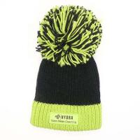 China Custom Cotton Slouchy Beanie Thick Soft Knitted Skull Hat for Adults 58cm for sale