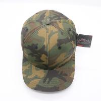 China Wholesale 6 Panel Camouflage Baseball Cap Waterproof Unisex Sports Hat 56cm Adult Size for sale