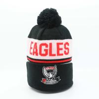 China Custom Embroidery Logo Knitted Beanie 58cm Acrylic Winter Hat for Bulk Orders for sale