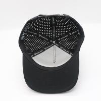 China Custom 3D Embroidery Snapback Hat With Waterproof Laser Cut Perforated Design And Y2K Style for sale