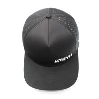 China Oxford Fabric Waterproof Laser Cut Hole 5 Panel 3D Embroidery Snapback Hat Custom for sale