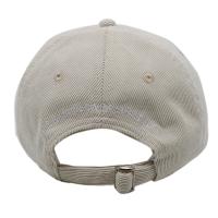 China Eco Custom Designer Embroidery Logo Vintage Sports Corduroy Dad Hat 58CM for sale