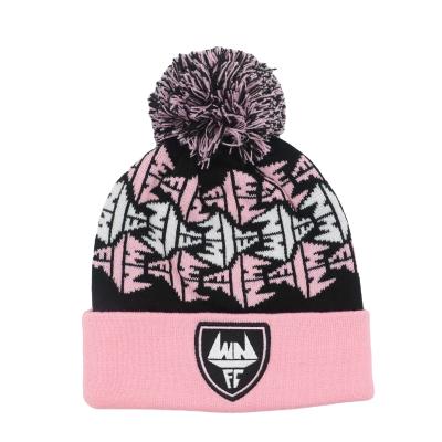 China Custom 100% Acrylic Knitted Beanie Hat Winter Fisherman Cap Adults Unisex 58cm for sale