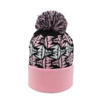 China Custom 100% Acrylic Knitted Beanie Hat Winter Fisherman Cap Adults Unisex 58cm for sale