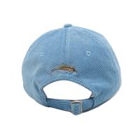 China Custom 6 Panel Adjustable Baseball Cap 100% Cotton Curved Brim Corduroy Dad Hat for Promotion for sale