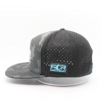 China Polka Dot 7 Panel Flat Bill PVC Waterproof Hat For Outdoor Activities And Enthusiasts for sale