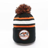 China Adults Warm Winter Knitted Cap With Custom Logo And Comfortable 100% Acrylic Material for sale