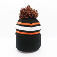 China Adults Warm Winter Knitted Cap With Custom Logo And Comfortable 100% Acrylic Material for sale