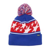 China Custom 100% Acrylic Knitted Beanie Winter Hat for Men Women 58cm Size for sale