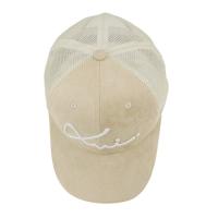 China Embroidered 6 Panel Suede Trucker Hats Caps Adjustable Baseball Hats Four Seasons for sale