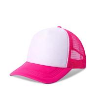 China Wholesale Custom Mesh Trucker Hat for Kids Toddlers Snapback Baseball Cap 52cm for sale
