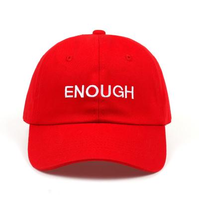 China Custom Embroidery Logo RPET Fabric Sustainable Cotton Twill Baseball Cap 58cm for sale