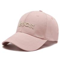 China Custom 3D Embroidered 6 Panel Structured Pre-Curved Brim Cotton Twill Baseball Cap Hat for sale