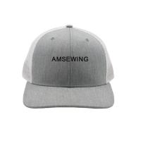 China Unisex Heather Grey Trucker Hat Breathable Waterproof Snapback Personalized for sale