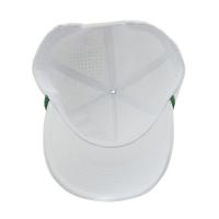 China Custom 5 Panel Quick Dry Baseball Dad Hat Unisex White Embroidered Outdoor Sports Cap 56-60cm for sale