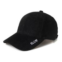 China Winter Gorras Baseball 6 Panel Embroidery Corduroy Structured Dad Hat Waterproof for sale