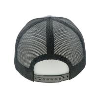 China Common Fabric Richardson Heather Grey Trucker Hat 6 Panel Mesh Custom Made for sale