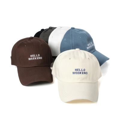China Eco Friendly Bamboo RPET Dad Hat 6 Panel Sports Baseball Cap Custom Logo for sale