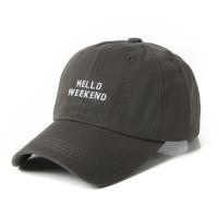 China Eco Friendly Bamboo RPET Dad Hat 6 Panel Sports Baseball Cap Custom Logo for sale