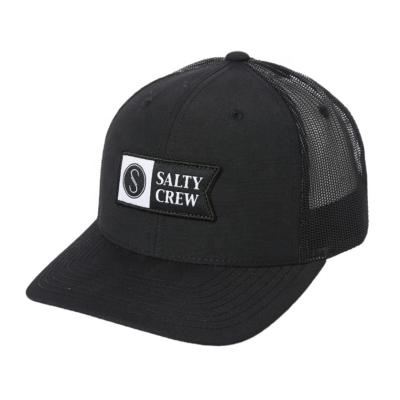 China Custom 100% Cotton 6 Panel Trucker Hat with Embroidery Patch Logo 58cm Size for Outdoor for sale