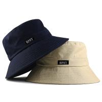 China Custom Reversible RPET Fisherman Bucket Hat for Men Eco Friendly 100% Recycled Polyester for sale