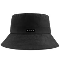 China Custom Reversible RPET Fisherman Bucket Hat for Men Eco Friendly 100% Recycled Polyester for sale