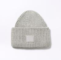 China Fabric Feature COMMON Recycled Material Eco Friendly 100%RPET Yarn Beanie Knitted Hat for sale