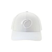 China Custom 6 Panel Embroidery Logo Laser Cut Drilled Hole Perforated Hat With Curved Brim for sale